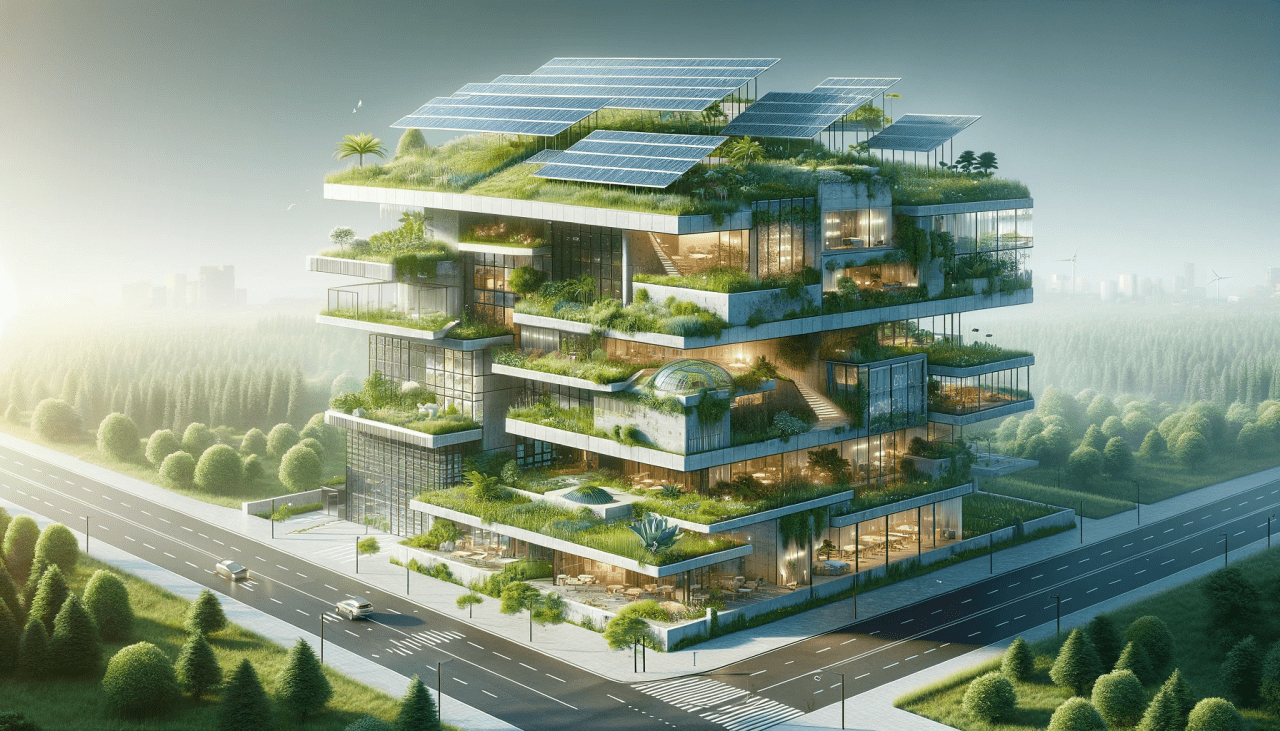 Renders de IA: Visualizando la Arquitectura Sustentable del Futuro ...